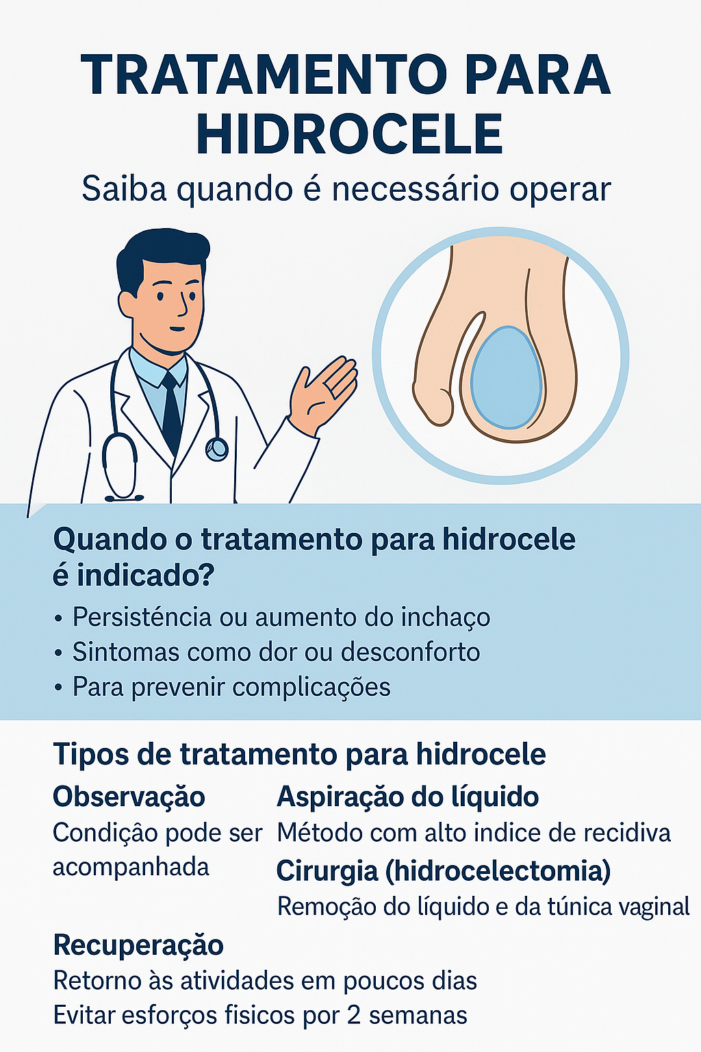 Tratamento para hidrocele: o que fazer para resolver o acúmulo de ...